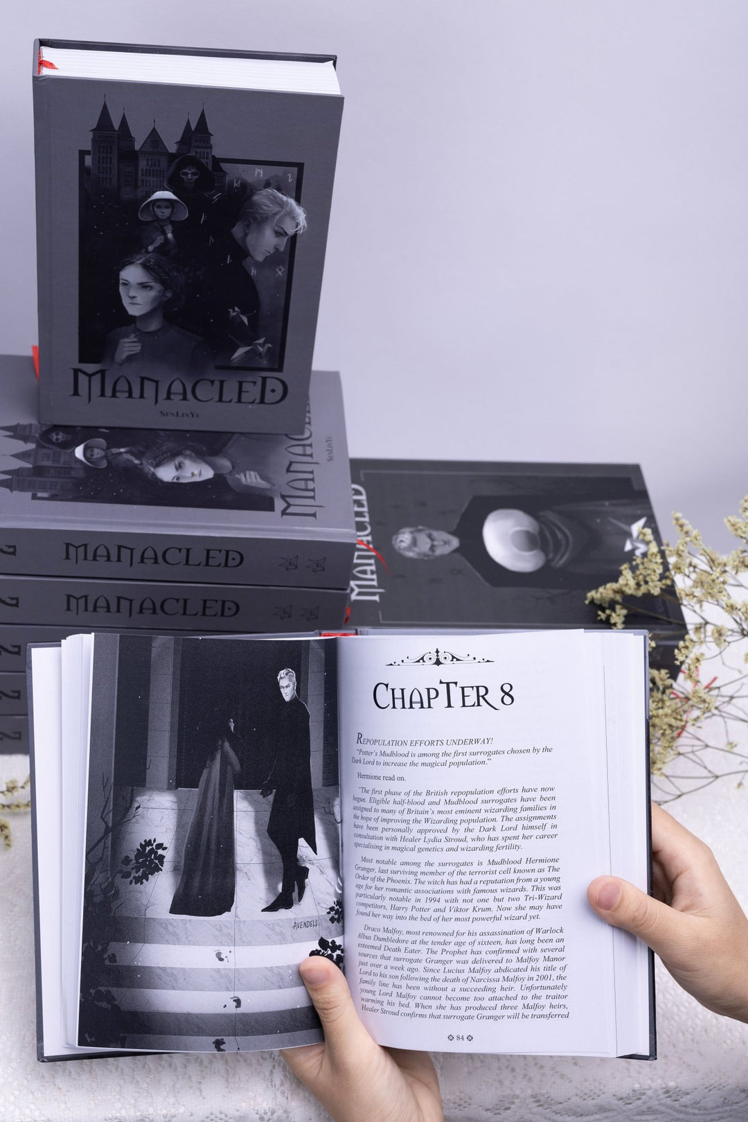 Manacled Book – Deluxe 3-Volume Edition with Illustrations, Complete S ...